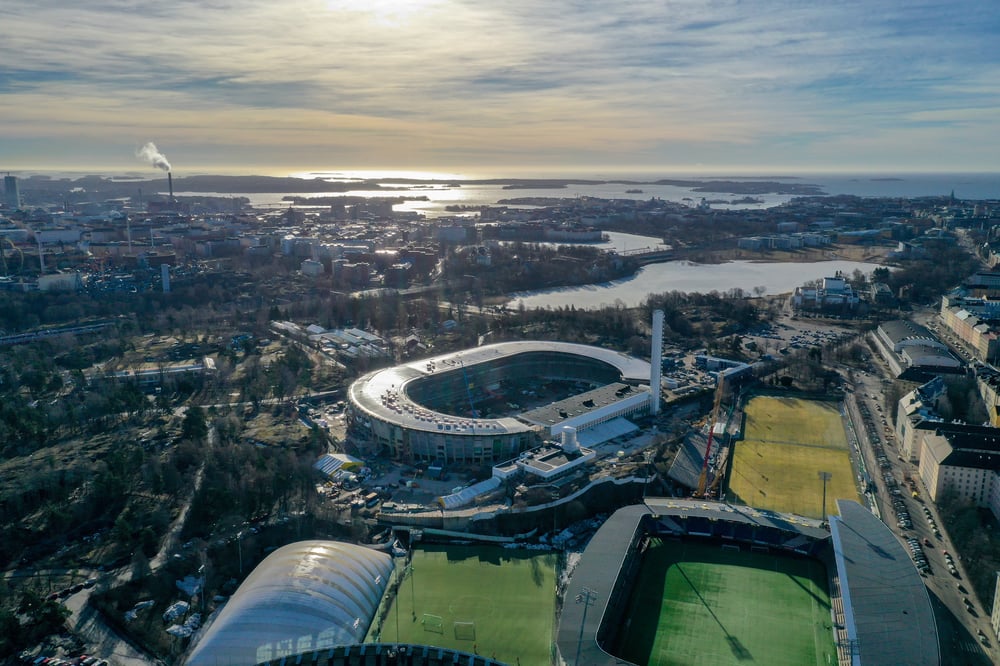 Helsinki Olympic Stadium goes Axess